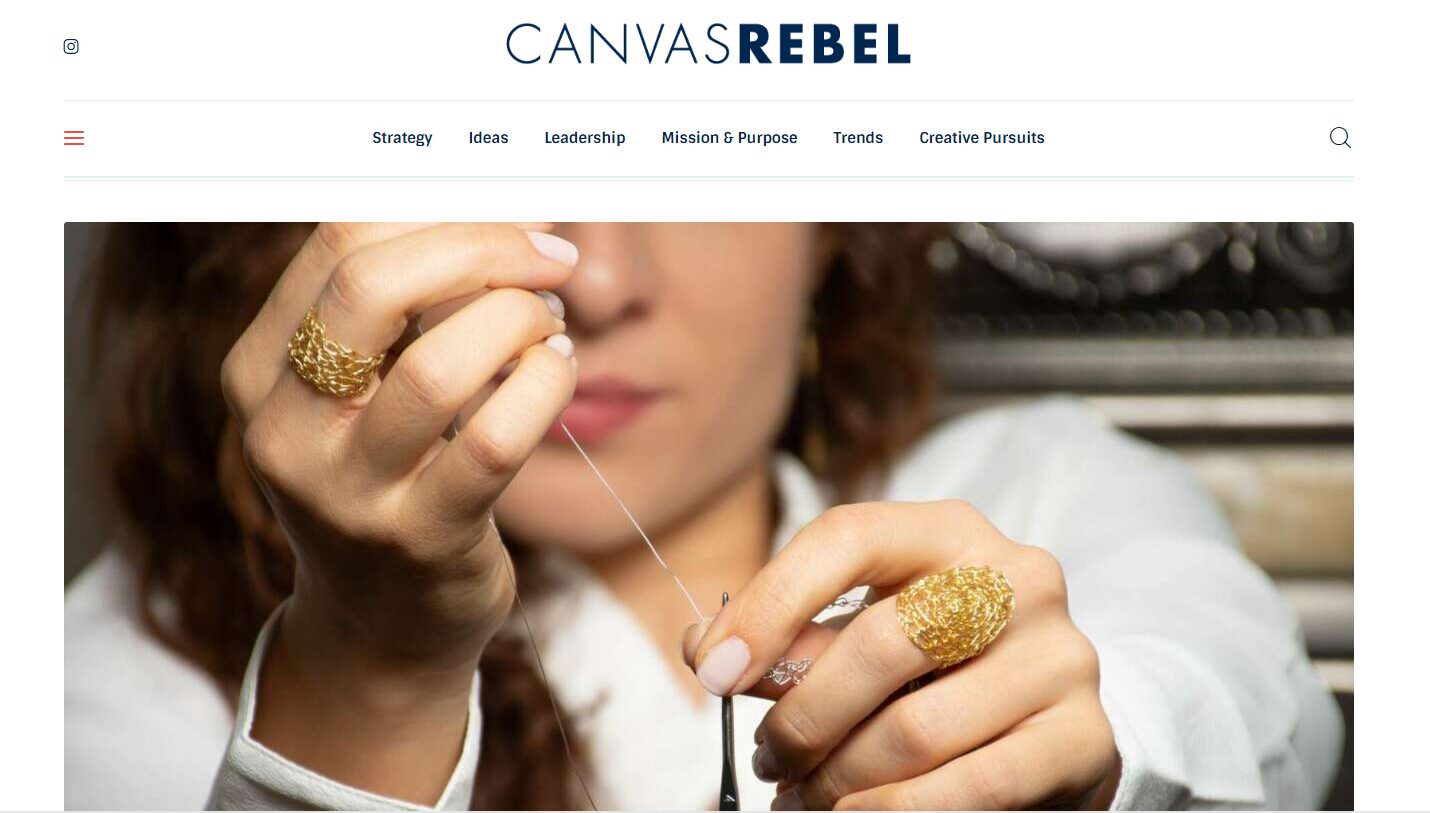 Meet Maria Glezelli – An interview at Canvas Rebel - Designer Fine ...